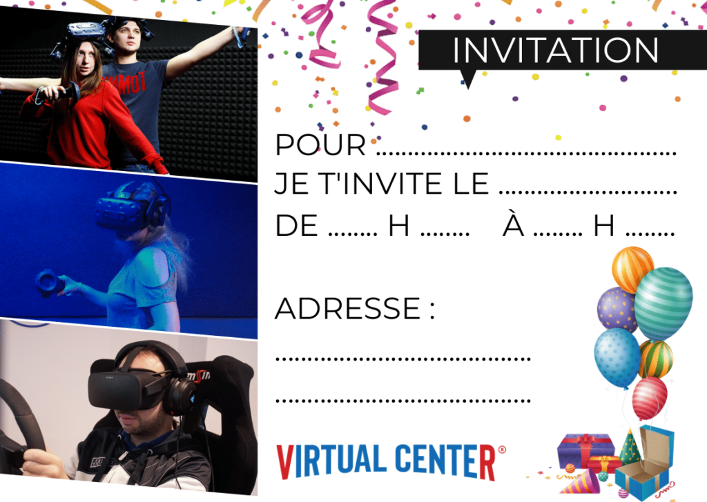 Virtual Center Claye-Souilly - Anniversaire original en réalité virtuelle