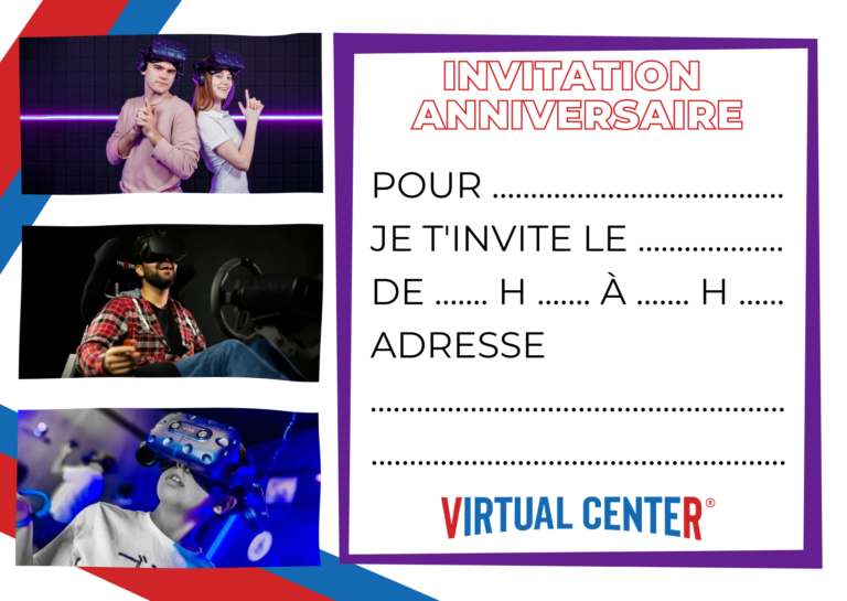 Virtual Center Claye-Souilly - Anniversaire original en réalité virtuelle